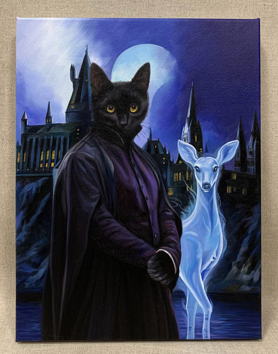 Harry Potter Oil Paintings | Splendid Beast Custom Pet Portraits
