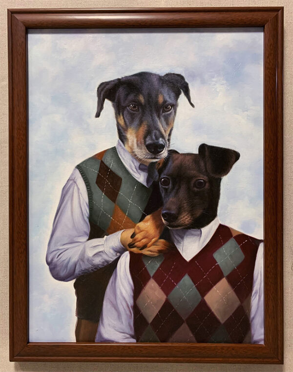 Step Brothers Pet Portrait | The Step-Siblings | Splendid Beast
