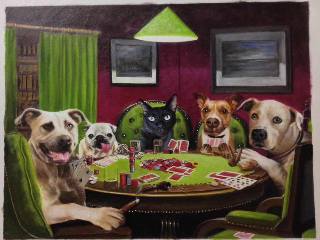 Dogs Playing Cards, Cats Playing Cards, & more! - Splendid Beast