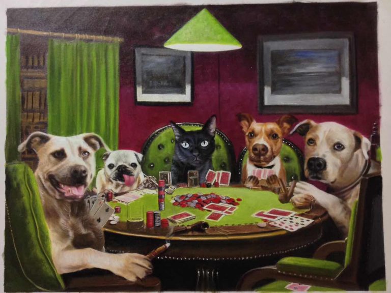 Dogs Playing Cards, Cats Playing Cards, & more! - Splendid Beast